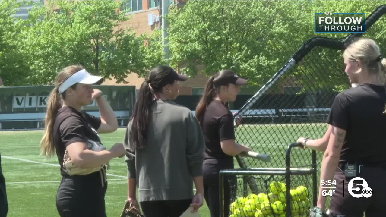 Cleveland State University's softball team to play in final tournament