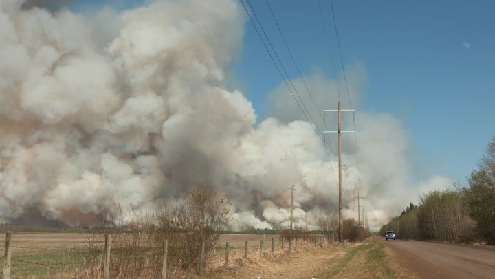 Edmonton wildfire one of many burning in Alberta this spring