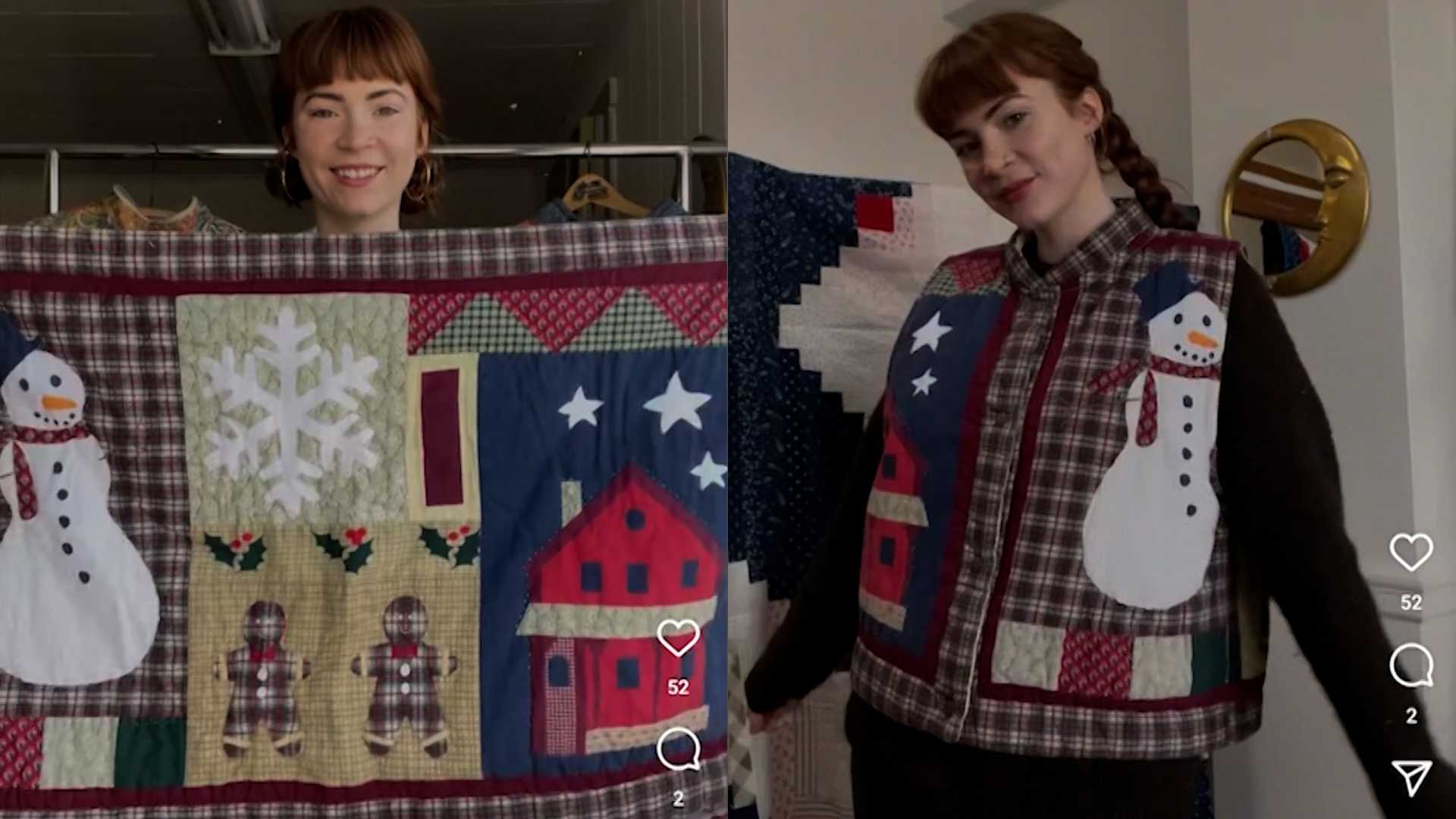 Portland designer sees success from upcycling blankets into jackets