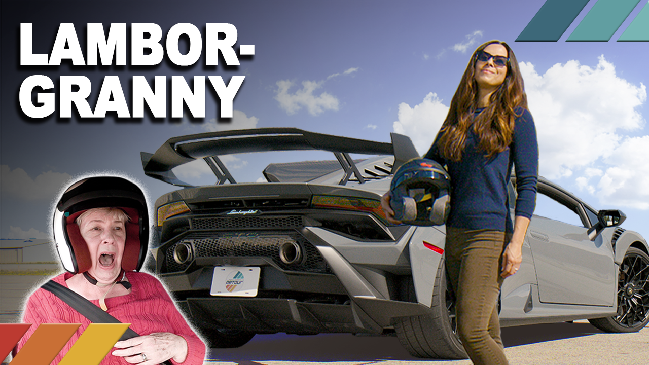 640 HP V10 Lamborghini Huracán STO with my Mom!