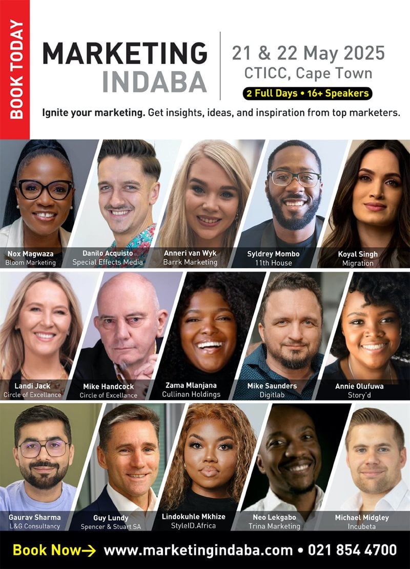Marketing Indaba 2025 to inspire and empower marketers in Cape Town ...
