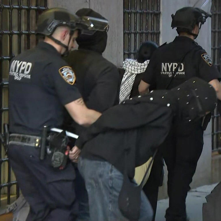 At least 2 injured in Columbia University protest, dozens in custody