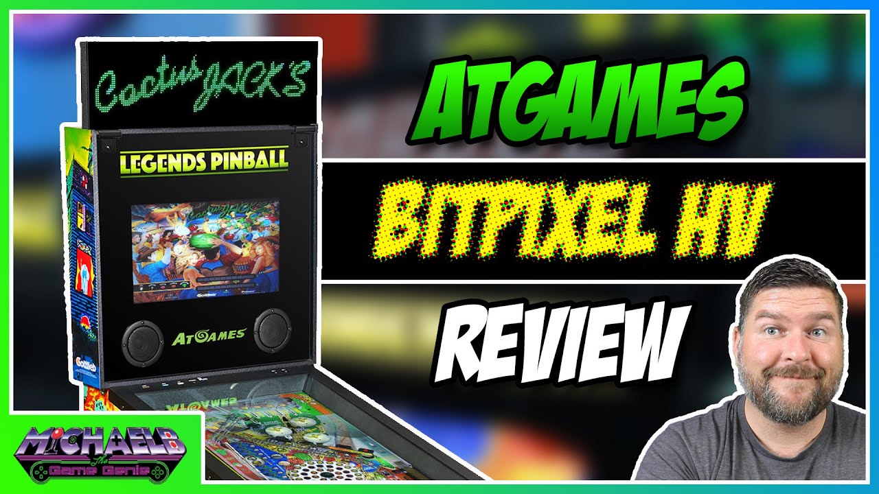 AtGames BitPixel HV Review! LED Topper for Legends Pinball