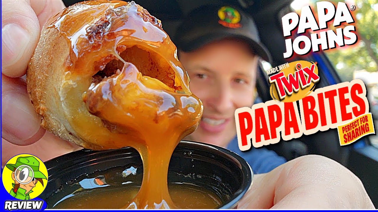 Papa John's® Twix® Papa Bites Review