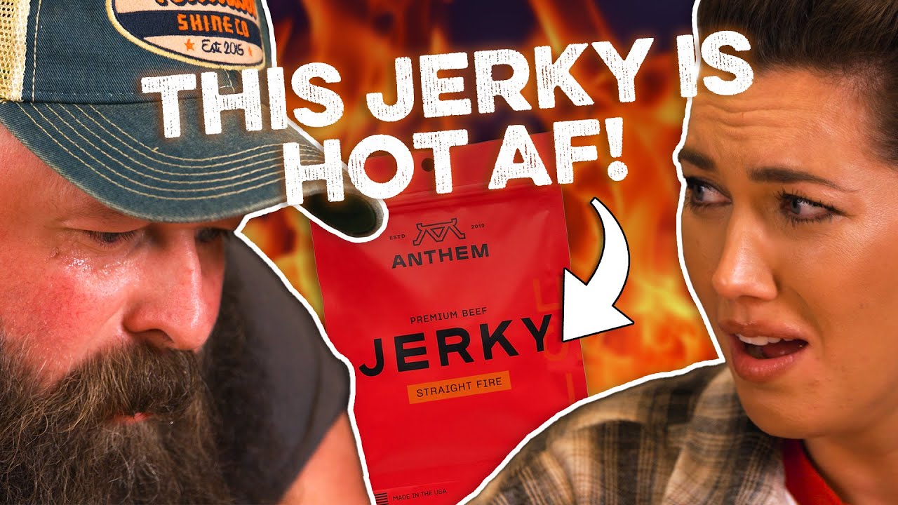 See who survives a hot and spicy jerky challenge