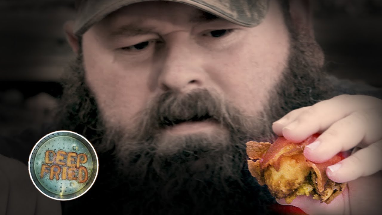 "Alabama Boss Fries Bacon-Wrapped Deviled Eggs, Delicious!"