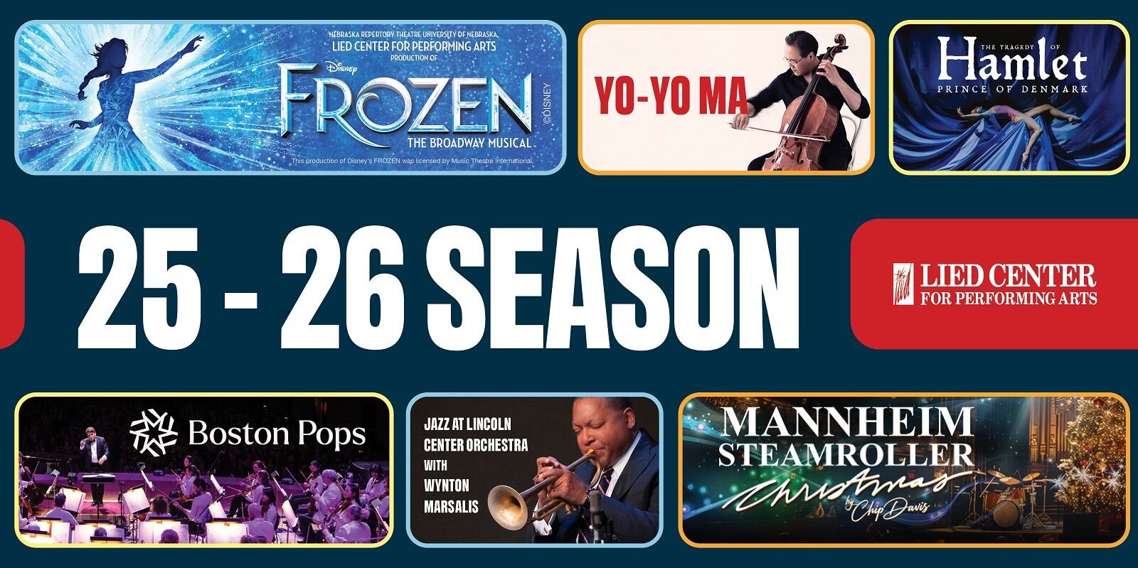 The Lied Center announces its 2025-26 season