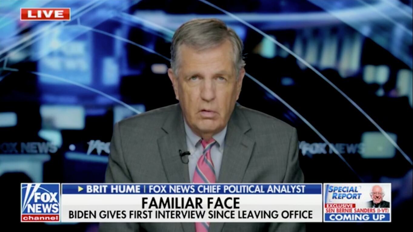 Top Fox Analyst Rips Into ‘Decrepit’ Biden Over BBC Interview
