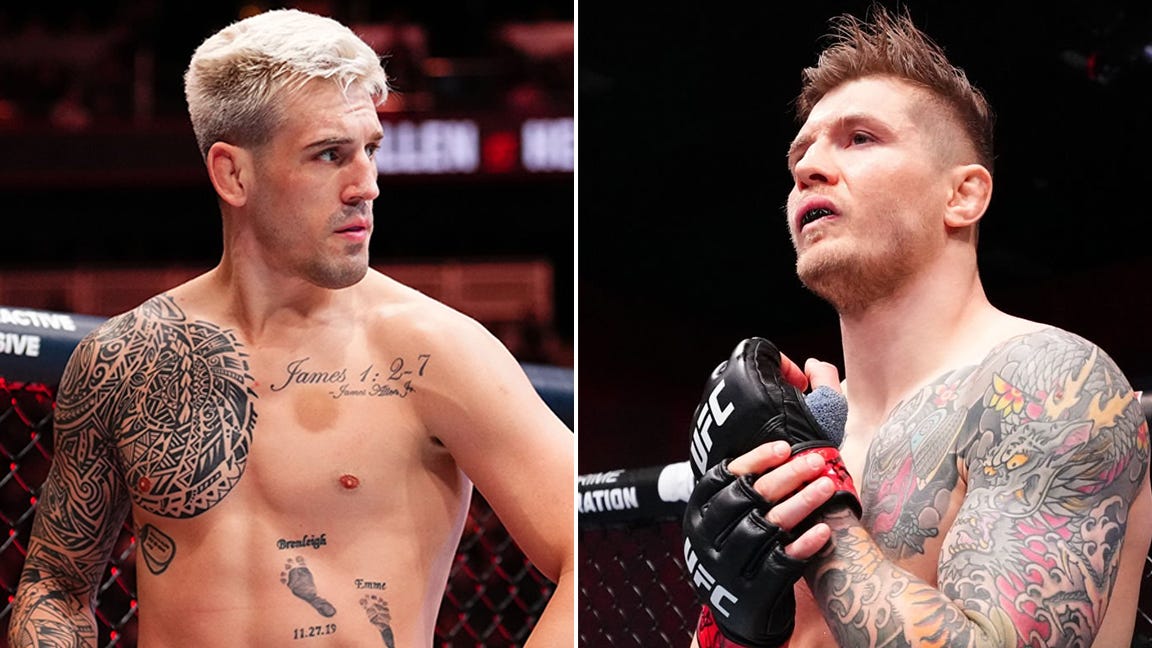 Brendan Allen vs. Marvin Vettori rebooked for UFC 318 in New Orleans