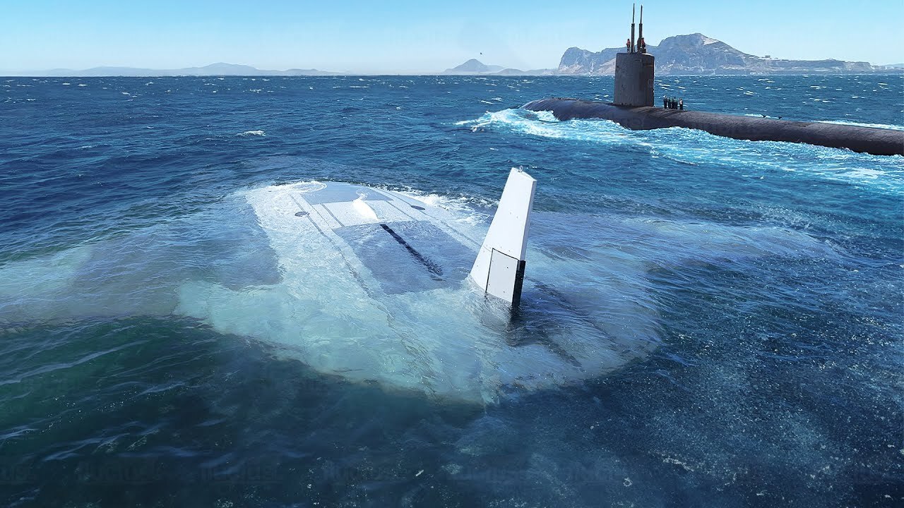 US Testing Brand New Massive Manta Ray Submarine Drone