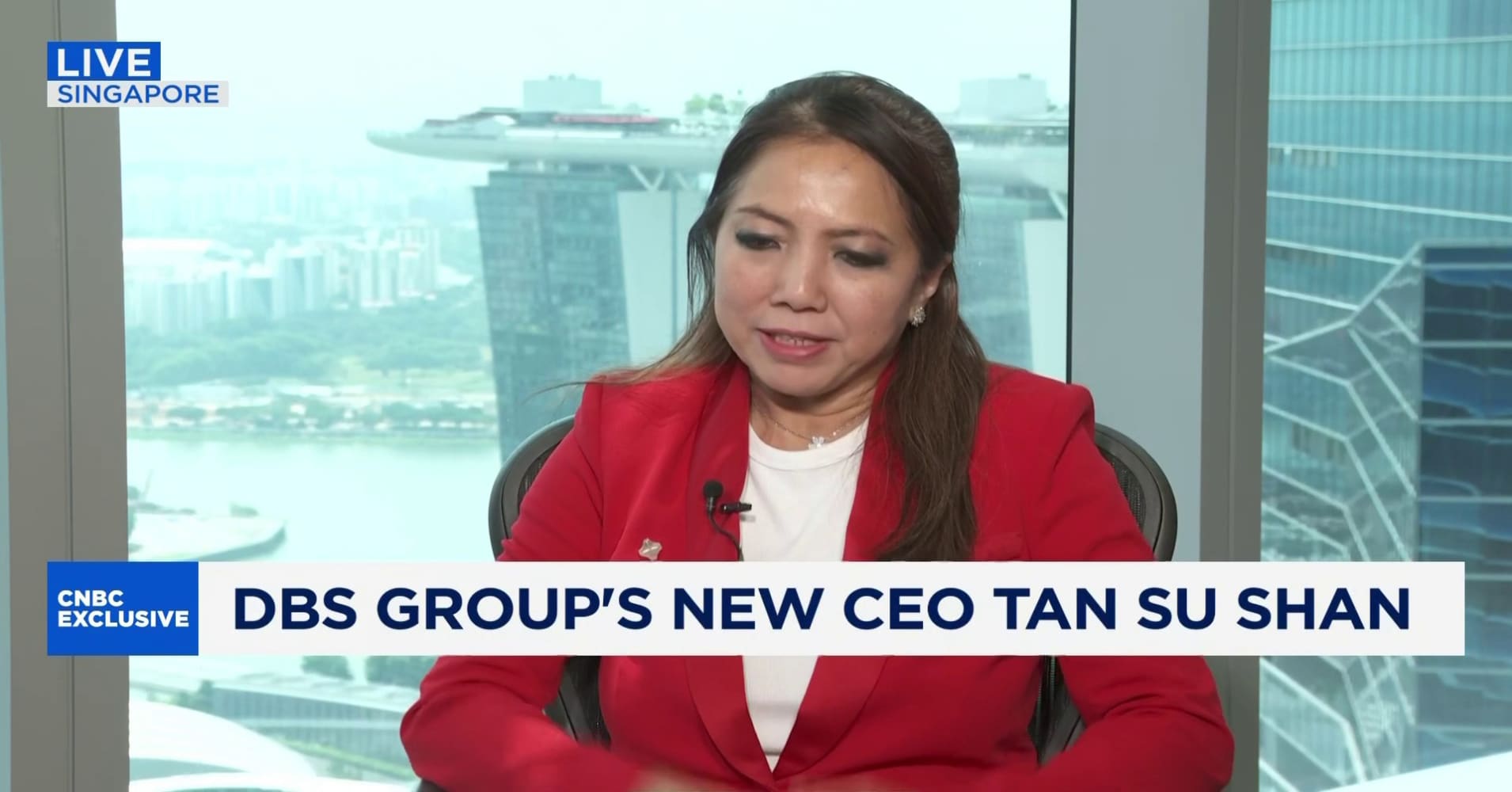 DBS CEO Tan Su Shan speaks to CNBC about planning for resilience during ...