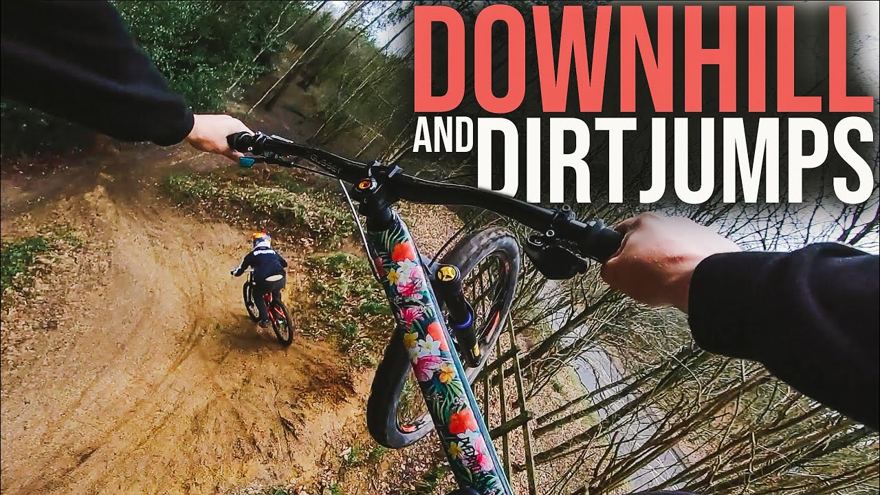 Downhill thrills and massive MTB dirt jumps!
