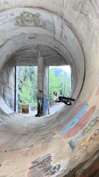 Man Rides Bike Through World's Largest Full Loop