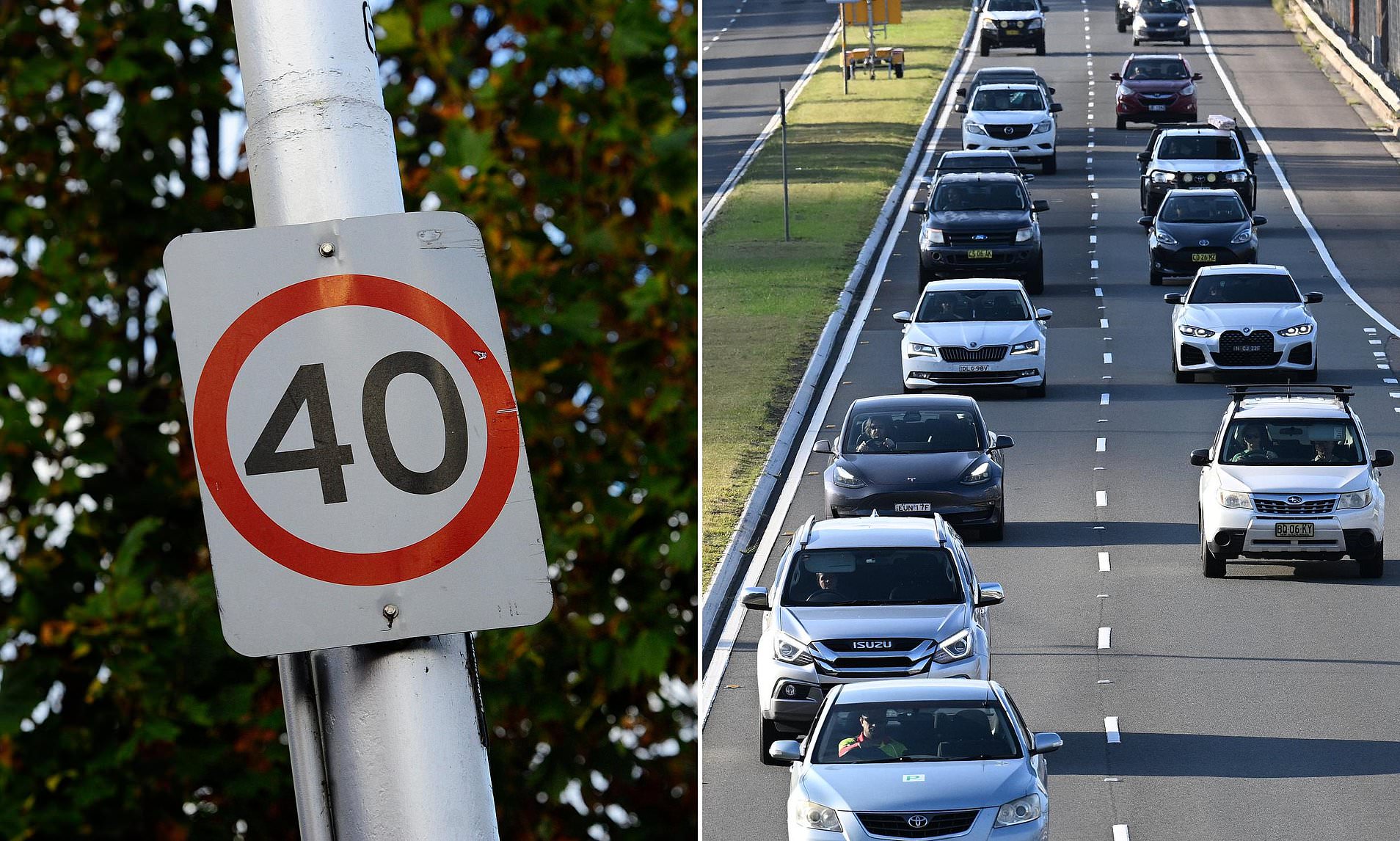 Outrage after speed limit is slashed to 40km/h in suburb as locals slam ...