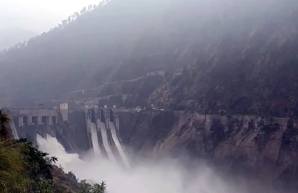 Indus Waters Treaty: India opens two gates at Baglihar Dam on Chenab ...