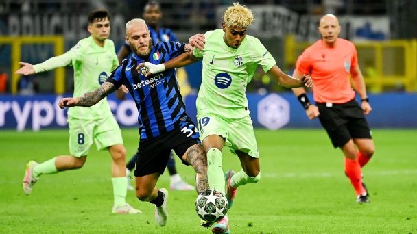 UCL stats: Inter-Barca goal fest, Raphinha ties Ronaldo, PSG's Premier ...