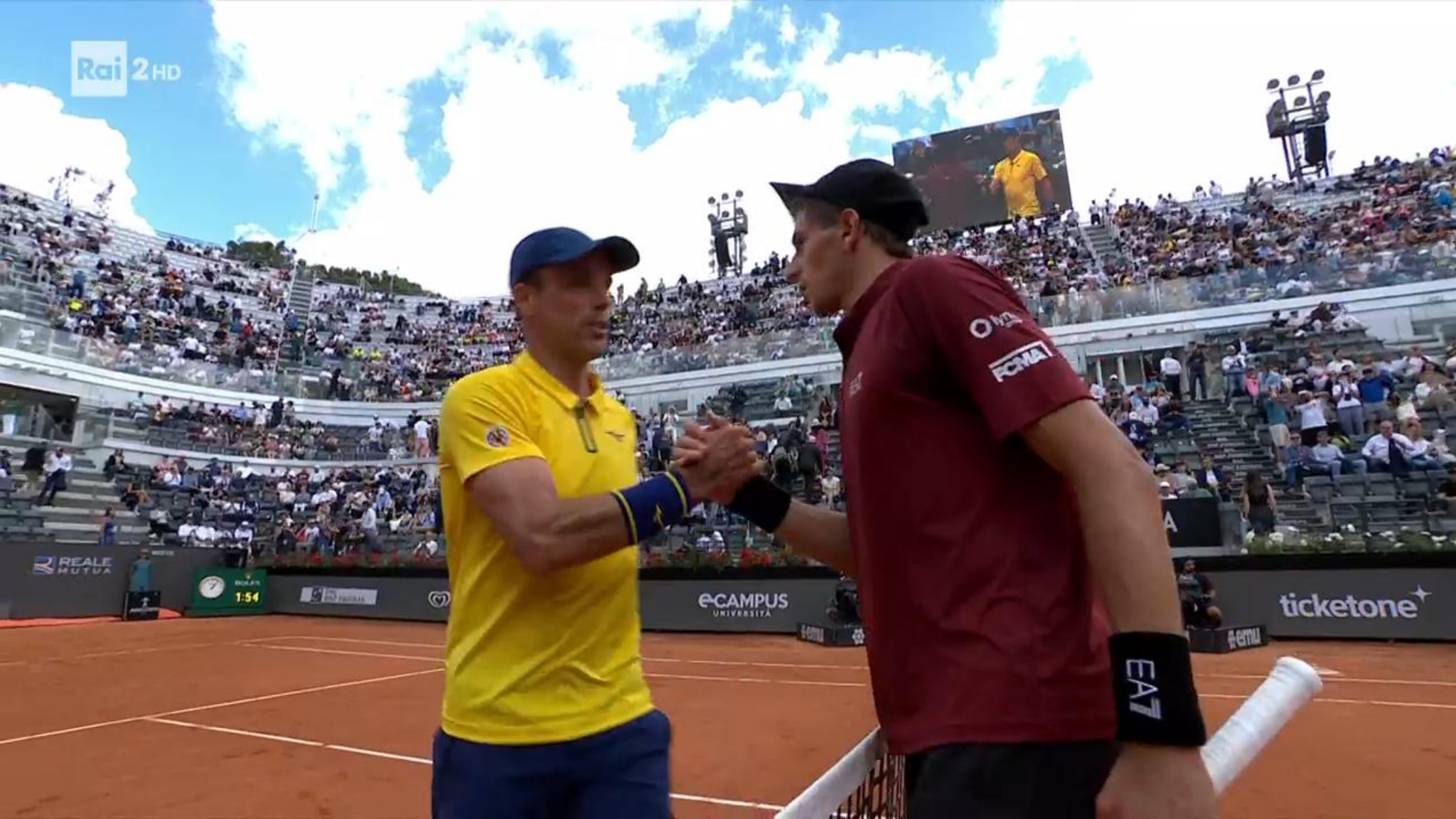 Internazionali BNL: Matteo Arnaldi-Roberto Bautista, il matchpoint