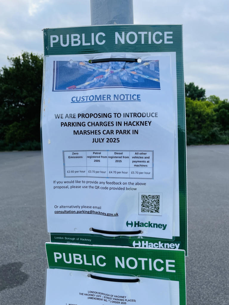 Hackney Marshes football clubs slam 'extortionate' parking charge plan ...
