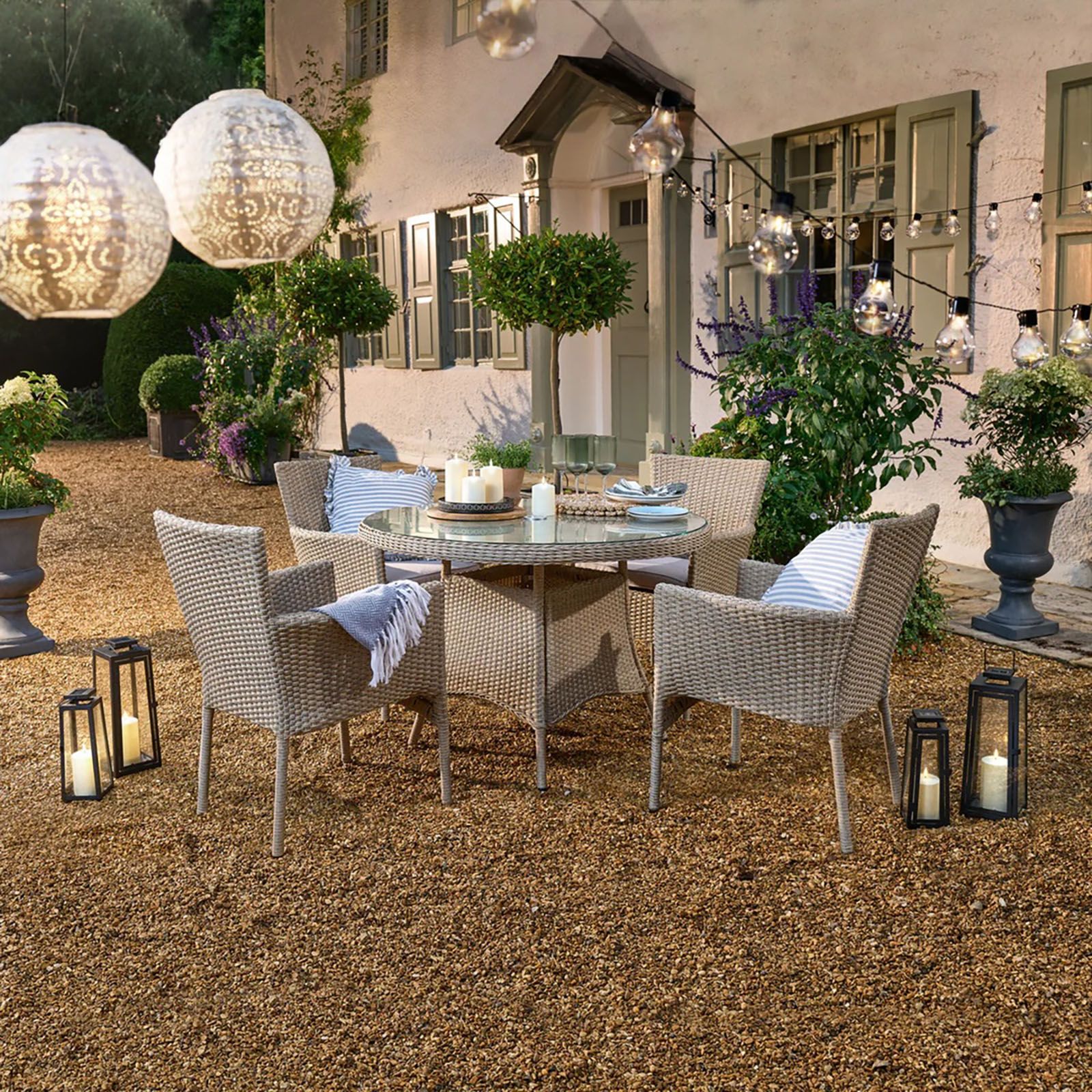 9 best outdoor dining sets for alfresco entertaining this summer