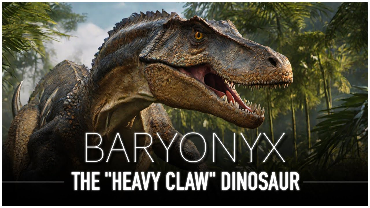 Baryonyx; The First Fish-Eating Dinosaur Ever Discovered