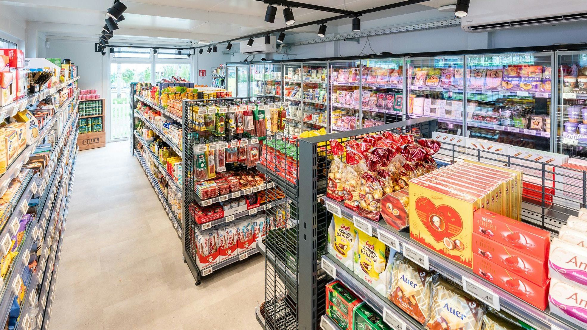 Das ist die neue Billa Box in Wien Favoriten