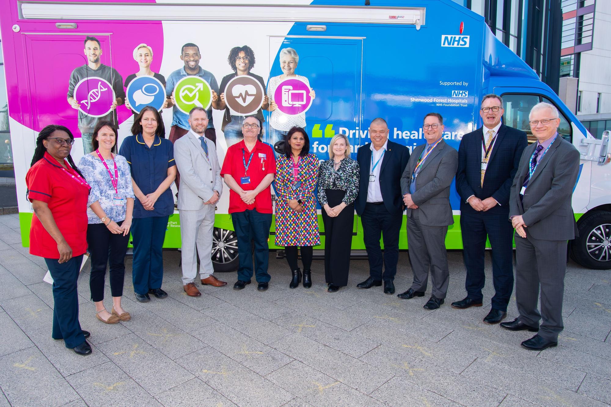 Mobile unit takes clinical research to local communities