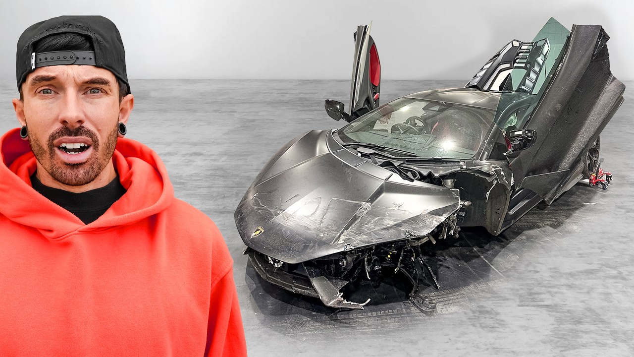 He Bought a Crashed Lamborghini Revuelto—Now What?