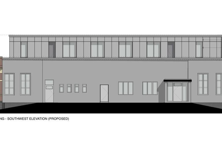 Historic former sewing factory roof extension and new offices approved