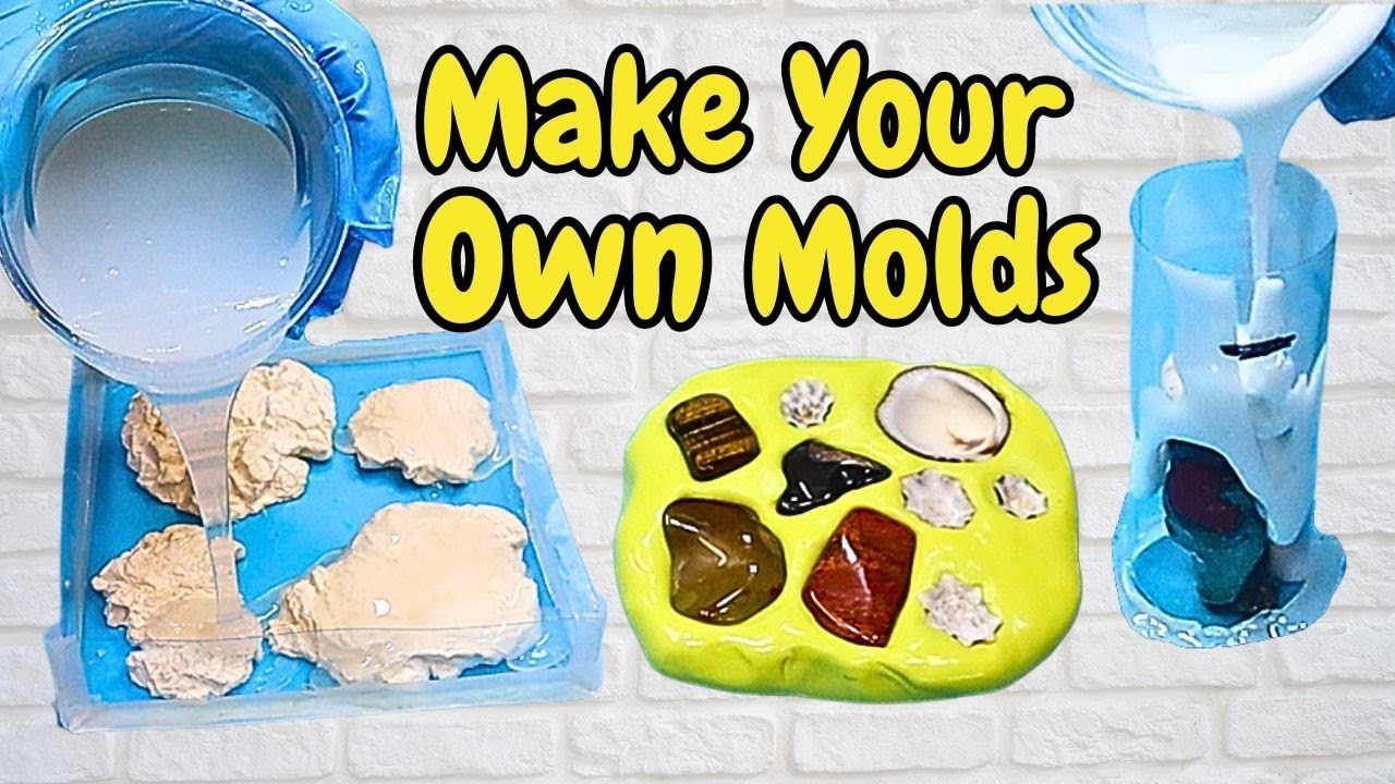 Do You Know These 3 Easy Silicone Mold Making Methods? | DIY Resin Mold ...
