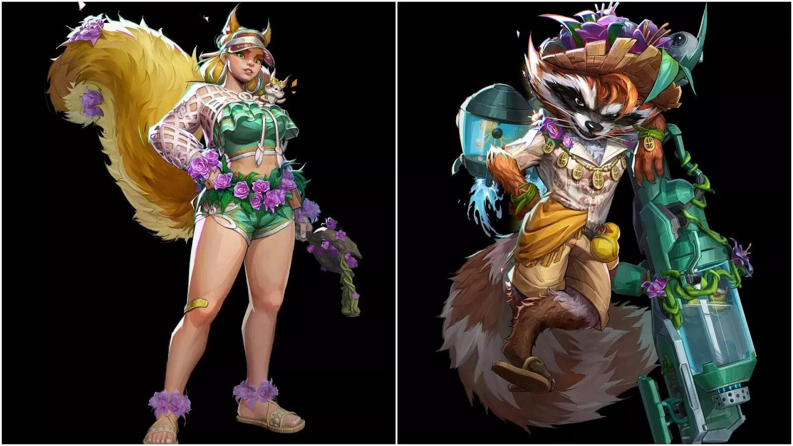 Marvel Rivals reveals Squirrel Girl and Rocket Raccoon beach skins for ...