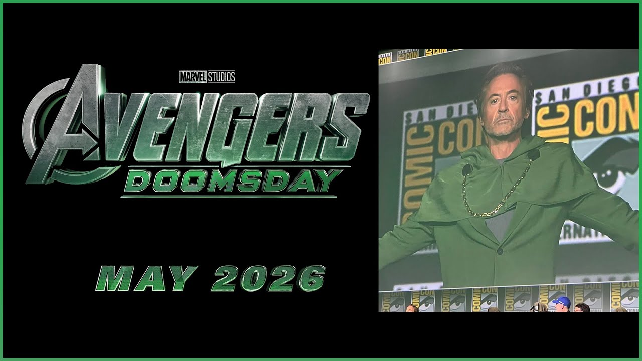 Robert Downey Jr cast as Doctor Doom in Avengers Doomsday