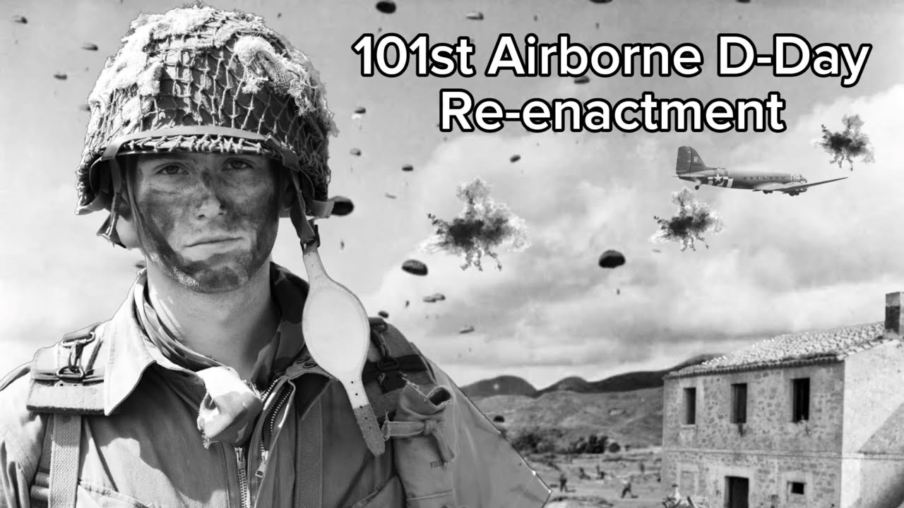 D-Day Ohio Tribute: 101st Airborne Medic at Foucarville