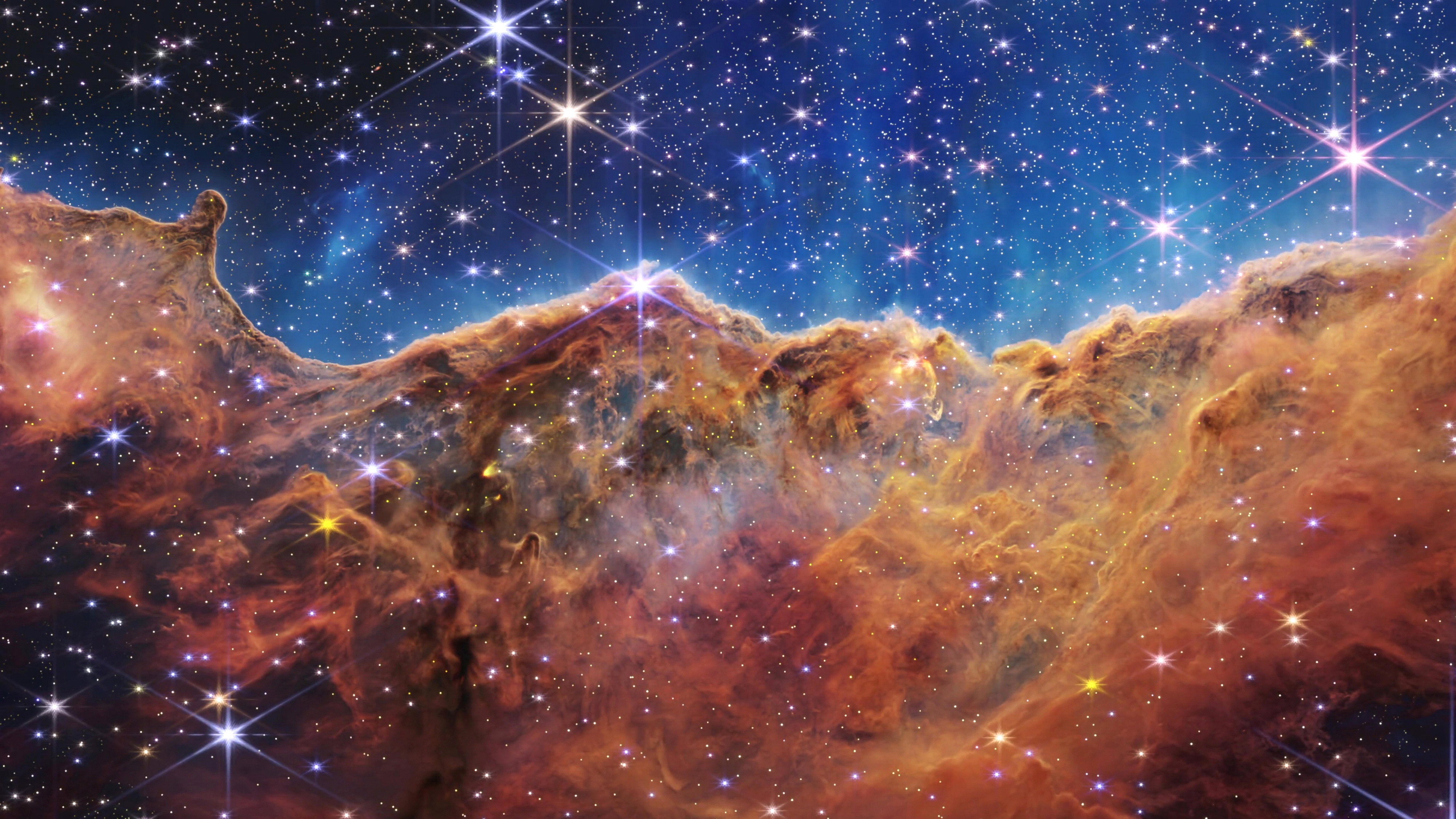 New visualisation shows dramatic 'cosmic cliffs' in space