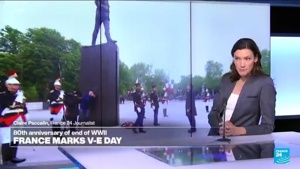 France commemorates the 80th anniversary of the end of the Second World War