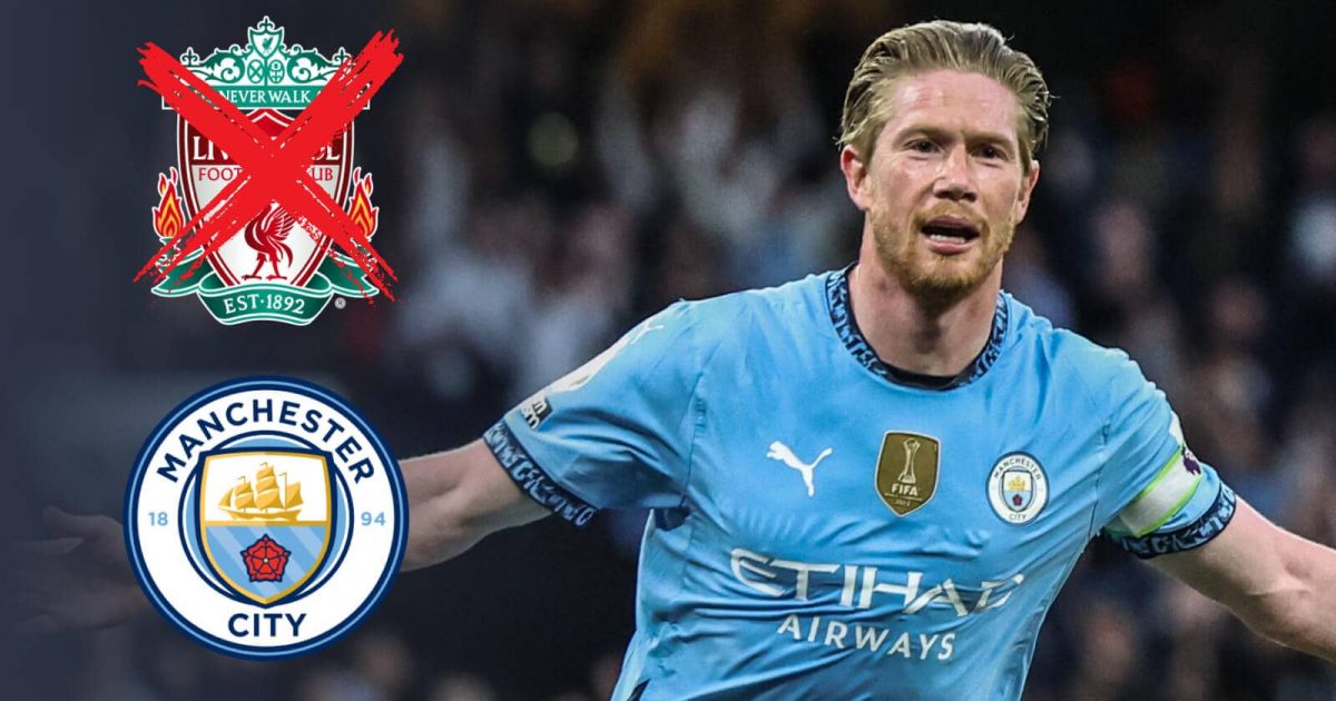 Shock Kevin De Bruyne to Liverpool rumour sparks six-word response from ...