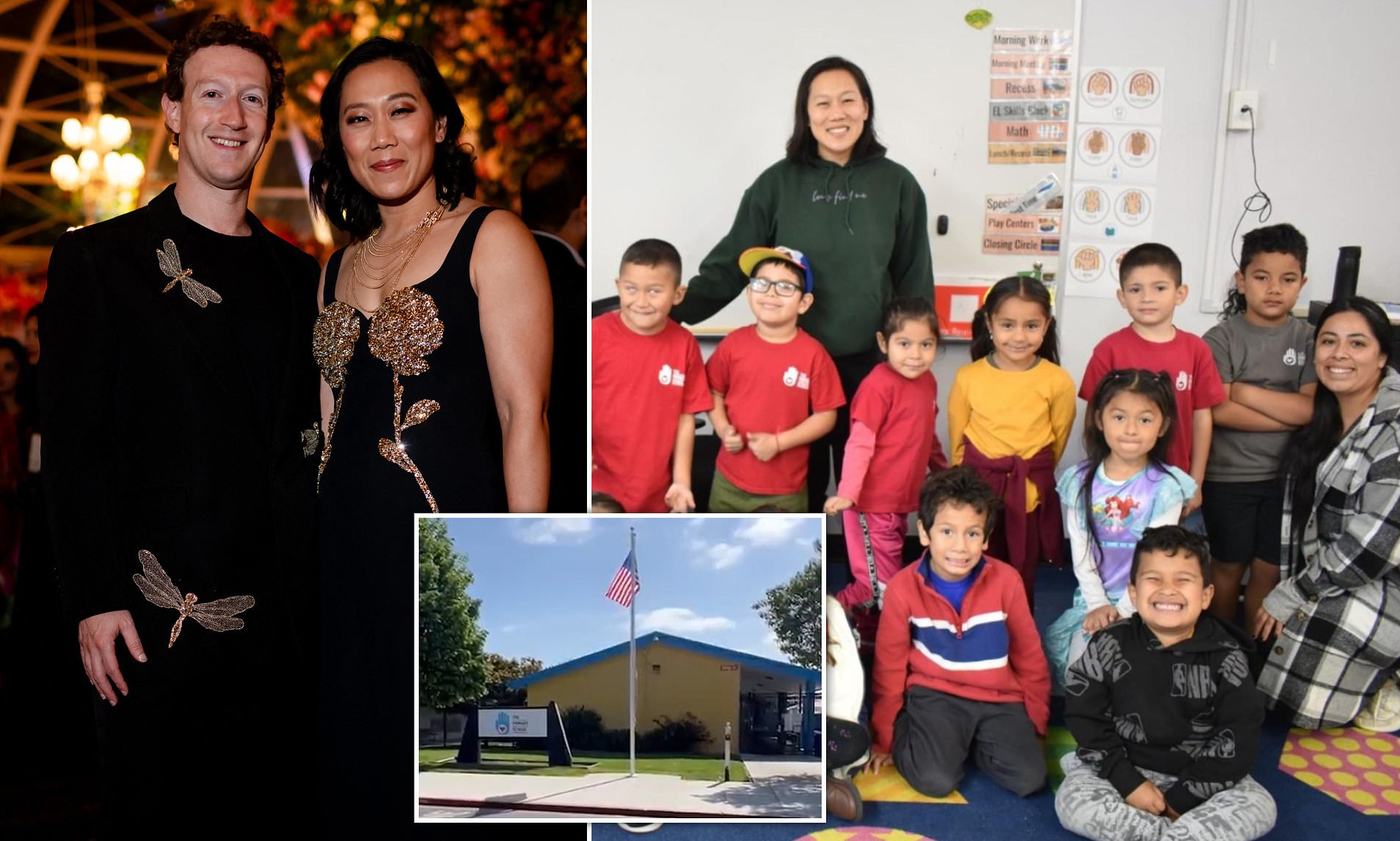 Outraged parents slam Mark Zuckerberg's wife after closure of couple's ...