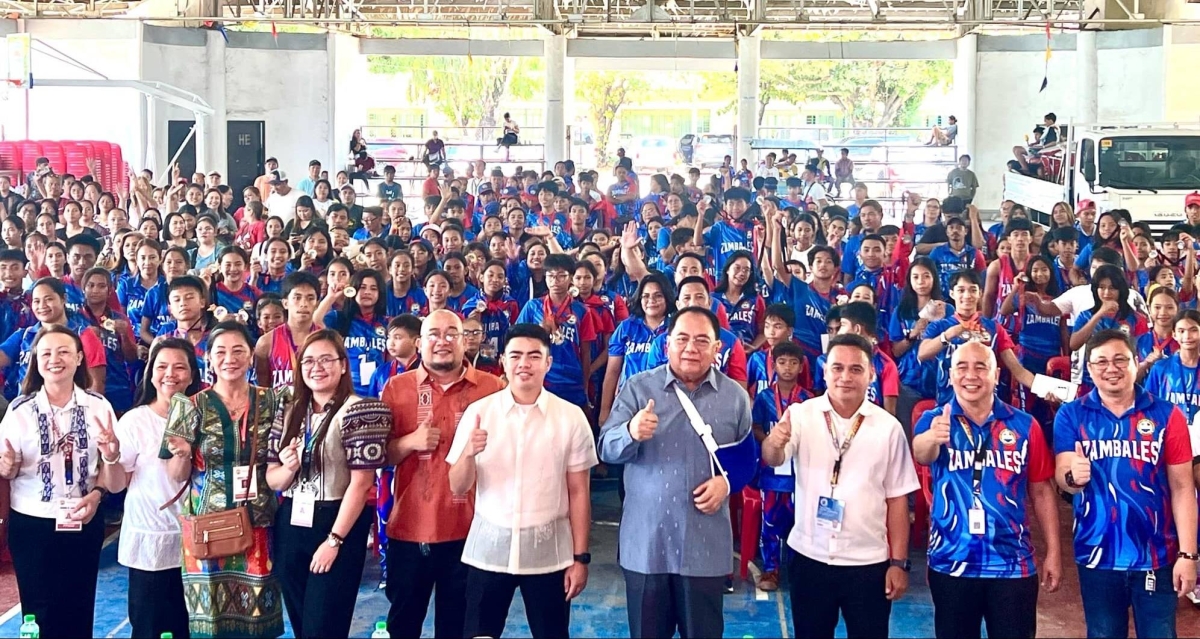 Zambales athletes honored for CLRAA victory