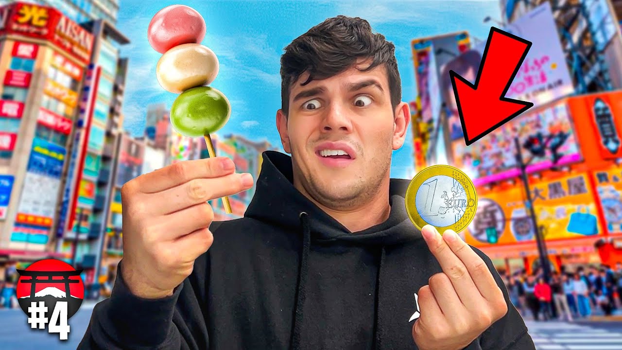 Probando Comida de 1€ en Japón🍡🇯🇵 | ¿Qué tan Rara es?