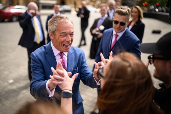 Nigel Farage hits record high as bombshell poll shows Reform UK ...