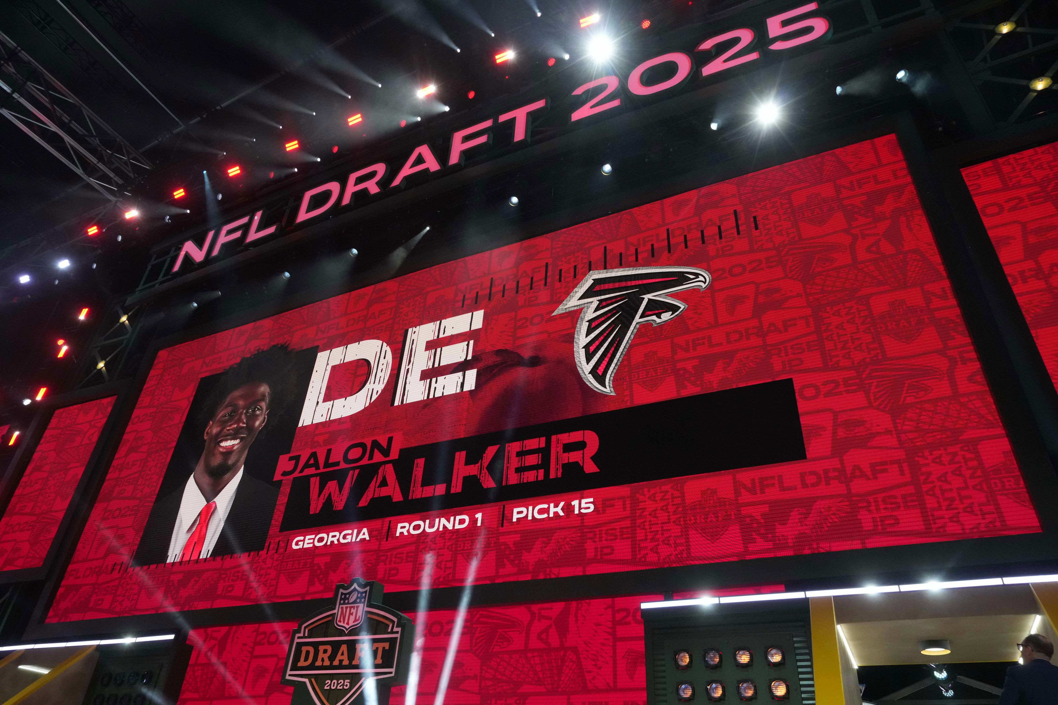 2025 NFL redraft: Jalon Walker, James Pearce Jr. taken in top 10