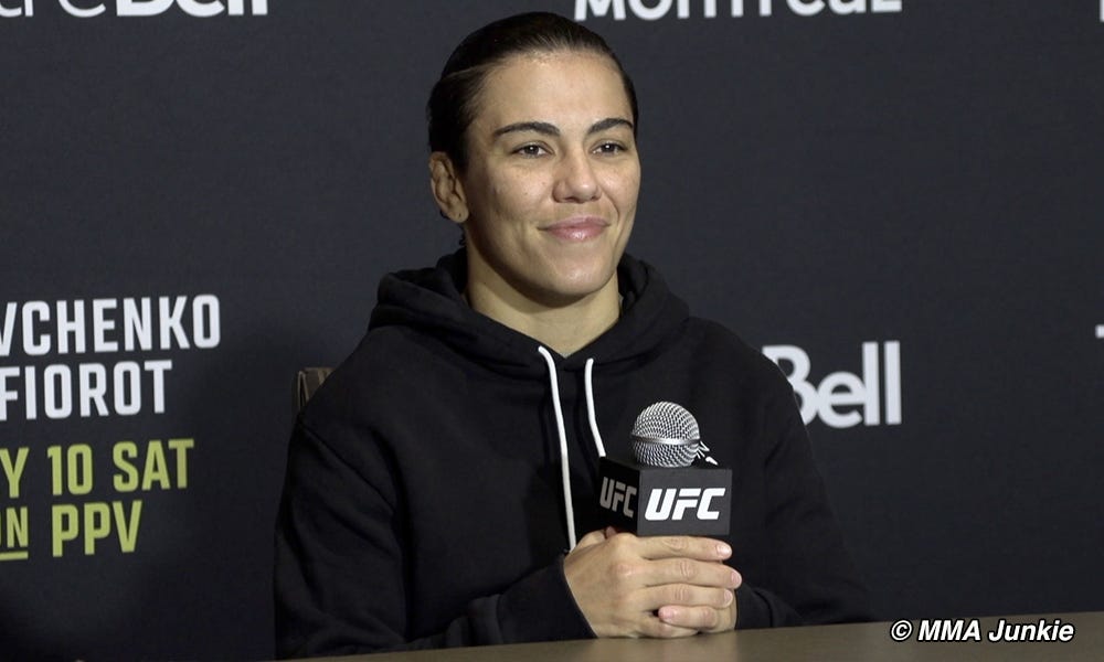 Jessica Andrade chasing 40 UFC fights before retirement – starting with ...