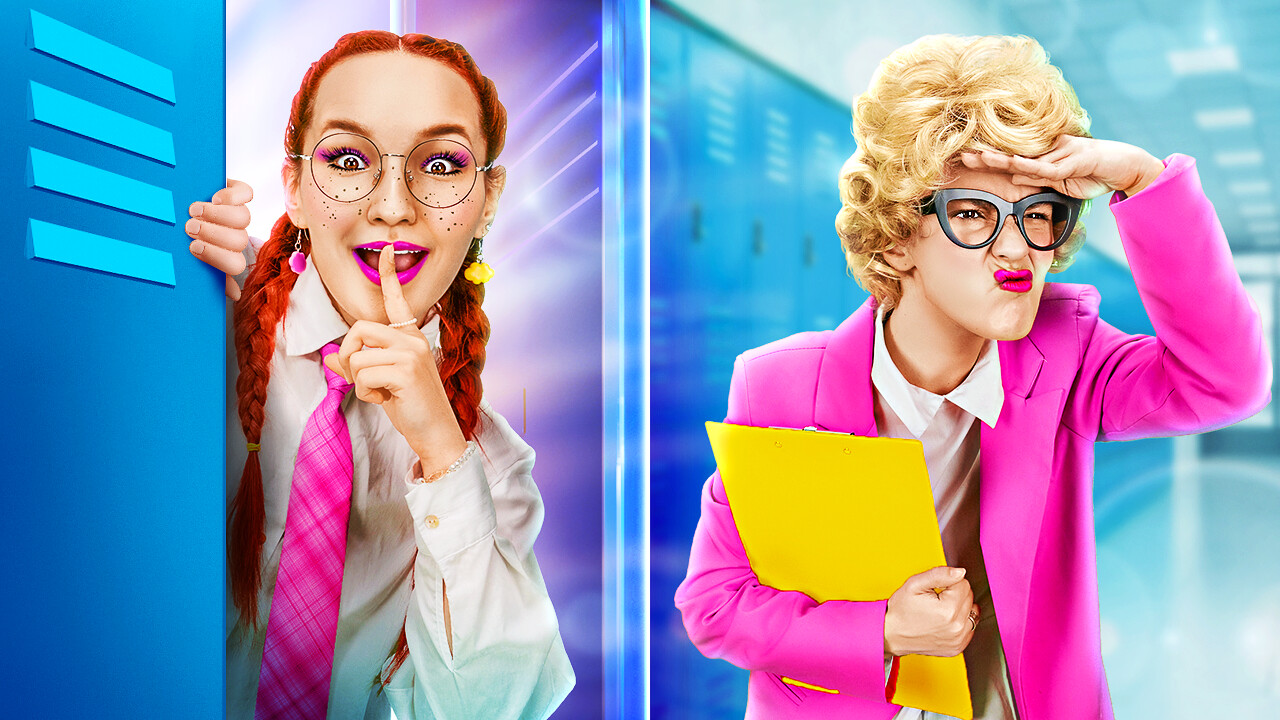 I BUILT A SECRET ROOM AT SCHOOL | Hiding From The World's Strictest ...