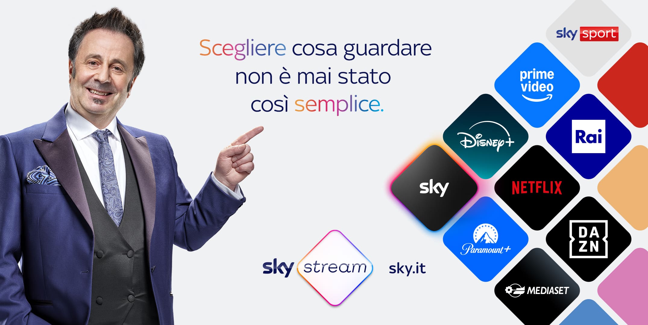 Il Mago Forest è il nuovo volto di Sky Stream