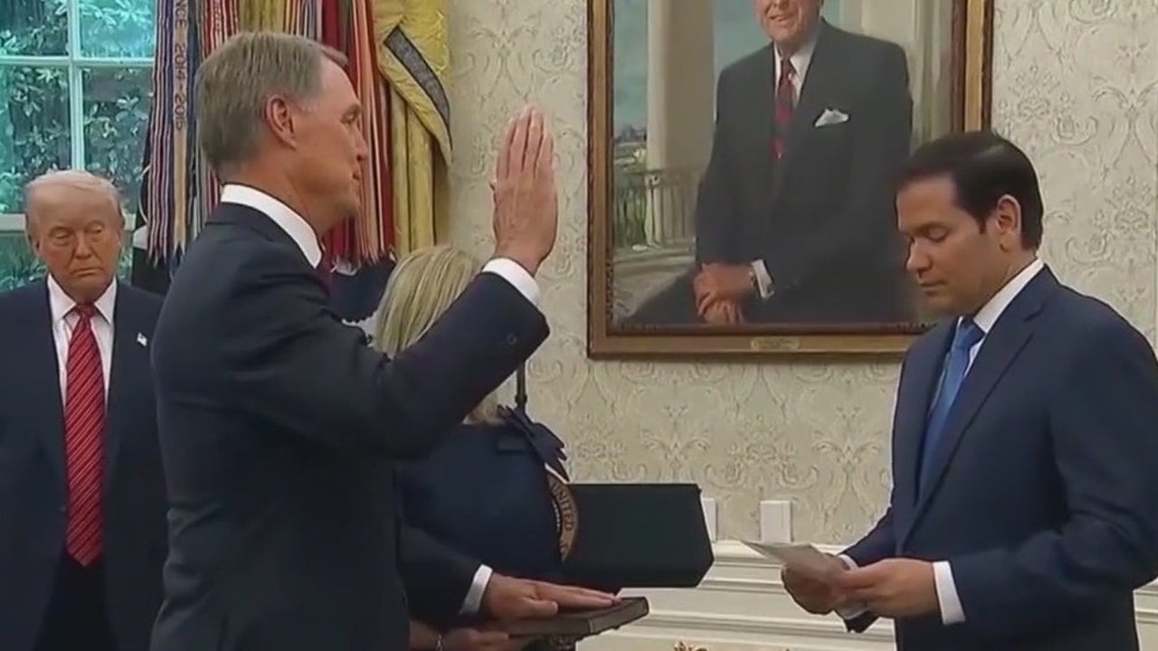 Former Georgia Sen. David Perdue sworn in as China ambassador