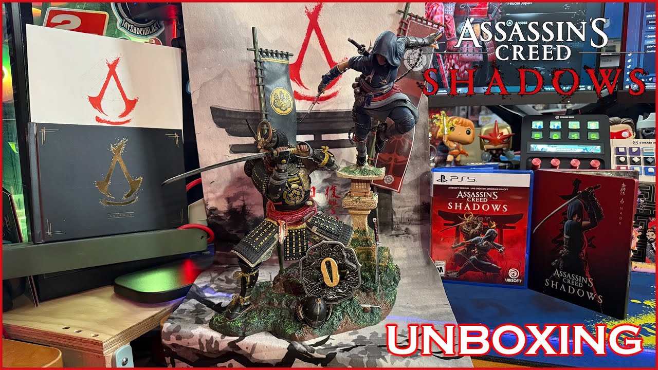 Assassin's Creed Shadows Collector's Edition Unboxing