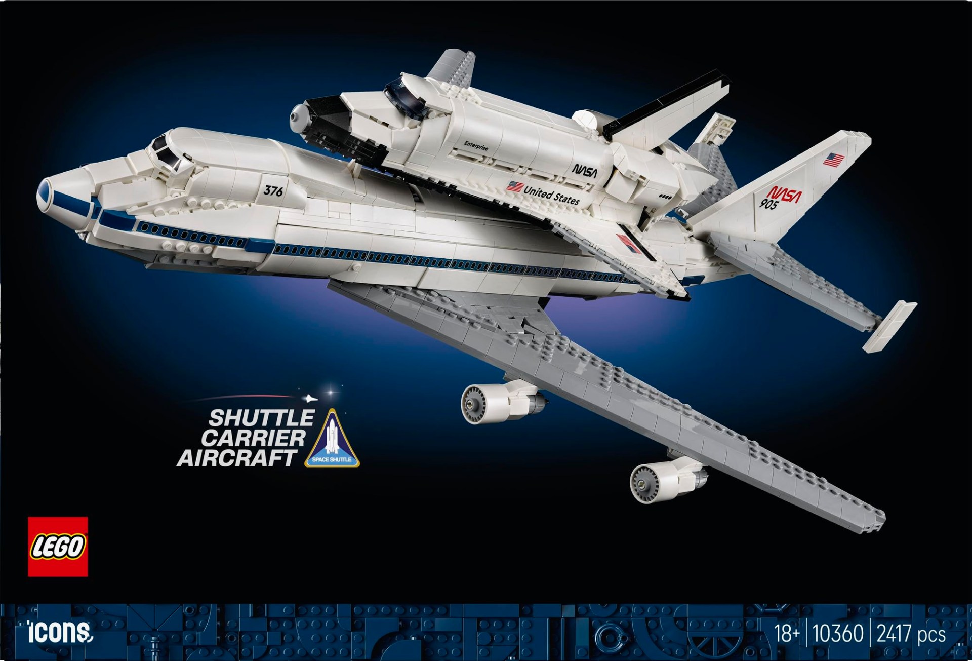 Lego has a new space shuttle set and this one comes with its own ...