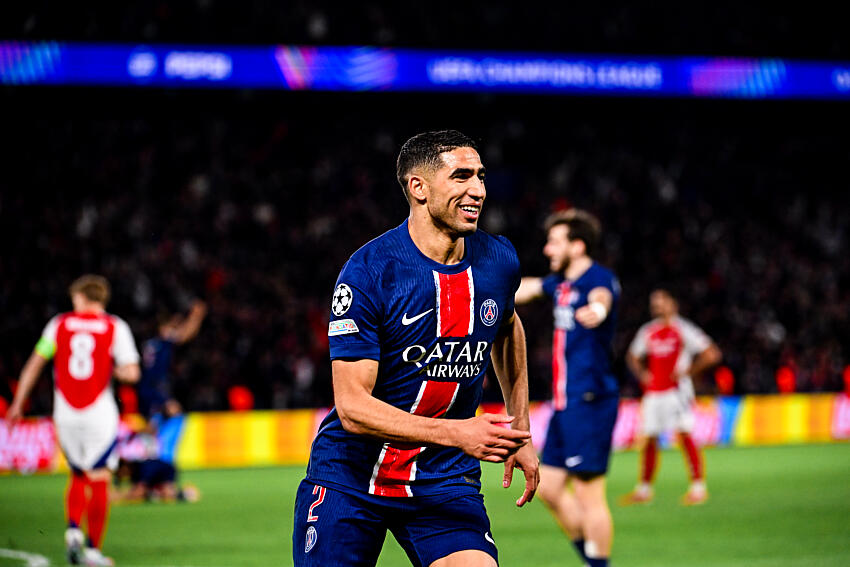 PSG/Arsenal – Hakimi happy “we deserve this moment”.