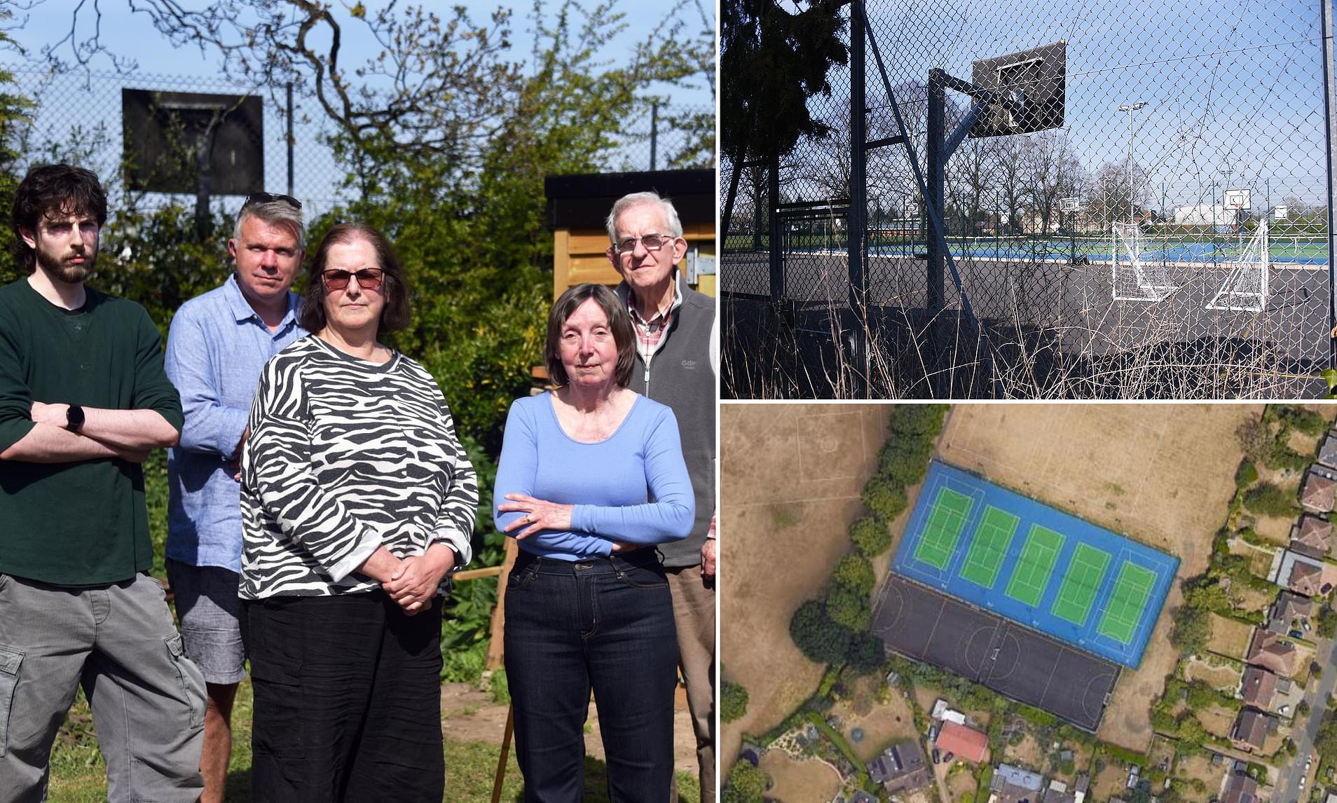 Furious neighbours blast school over tennis courts used by students to ...