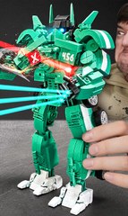 I Built an Epic Squid Game-Inspired DIY Transformer! 🤖🔥