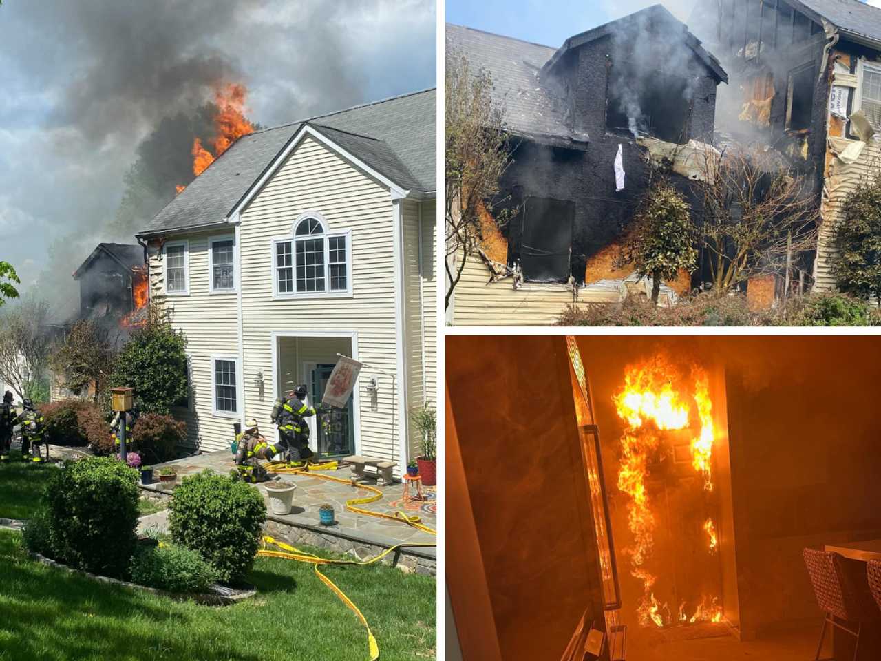 Gasoline-Fueled Garage Fire Rips Through Westchester Home